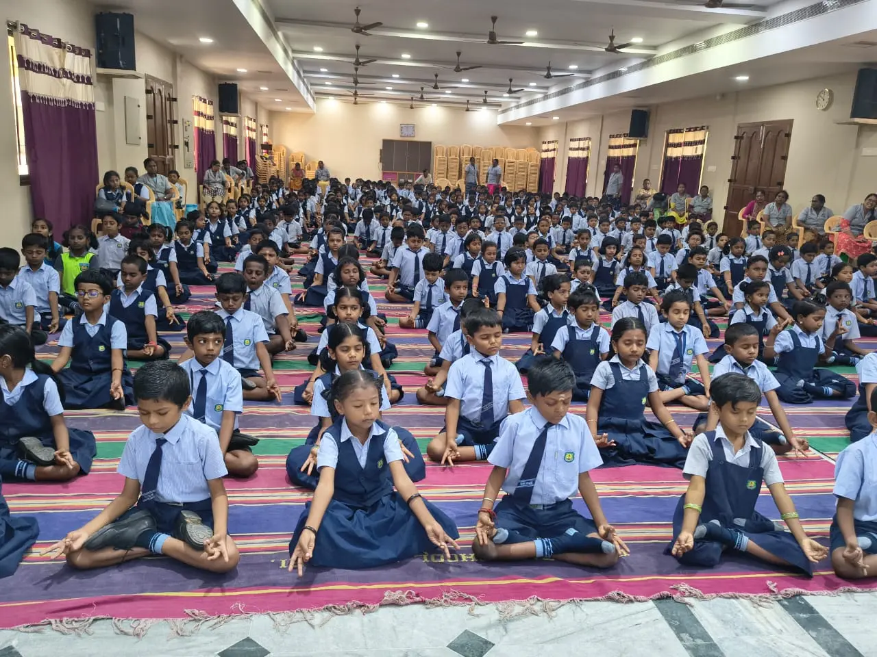International Yoga Day Celebration | IdhayamRajendranSchool